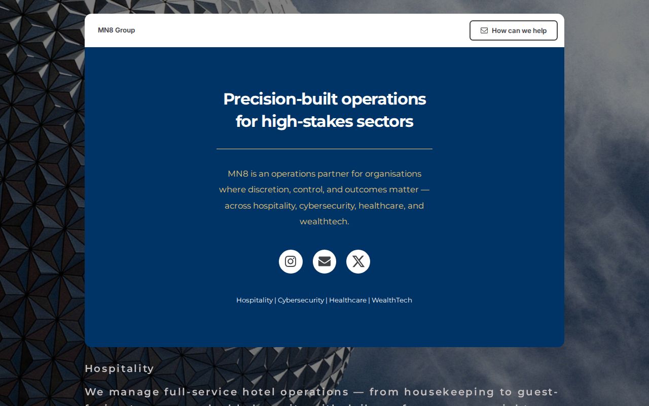 MN8 Group – Outsourcing Reimagined